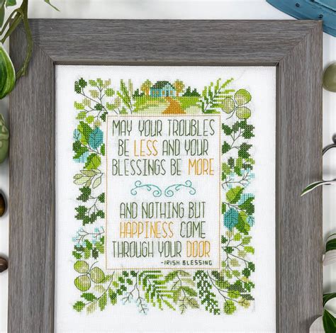 Irish Blessing An Chart Tiny Modernist