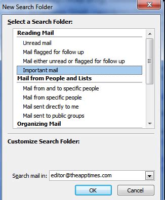 Find Messages Instantly With The Search Folder In Outlook TheAppTimes