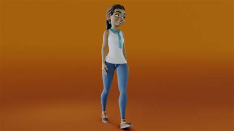 walk cycle with secondary animation using the nla editor blender3d