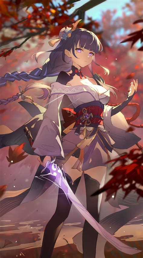 Raiden Shogun Genshin Impact Drawn By Bilibilida Danbooru