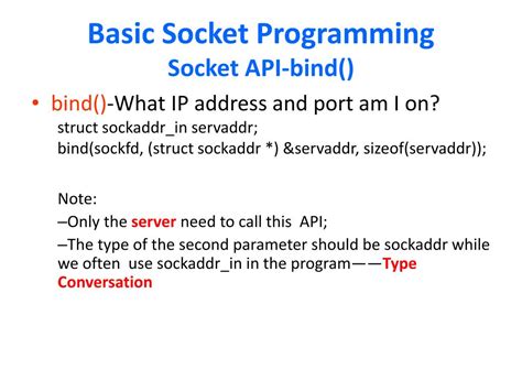 Ppt Network Programming Using Internet Sockets Powerpoint