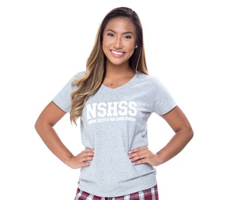 Nshss Member Store Soft V Neck T Shirt