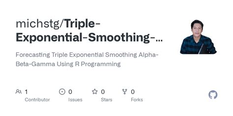 Github Michstg Triple Exponential Smoothing Rainfall Rate R Programming Forecasting Triple