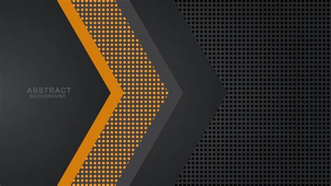 Golden Arrow Vector Overlap Layer Background 4652885 Vector Art At Vecteezy