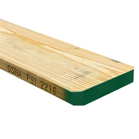 Bundle Of 20 16 Foot Wood Green Scaffold Planks
