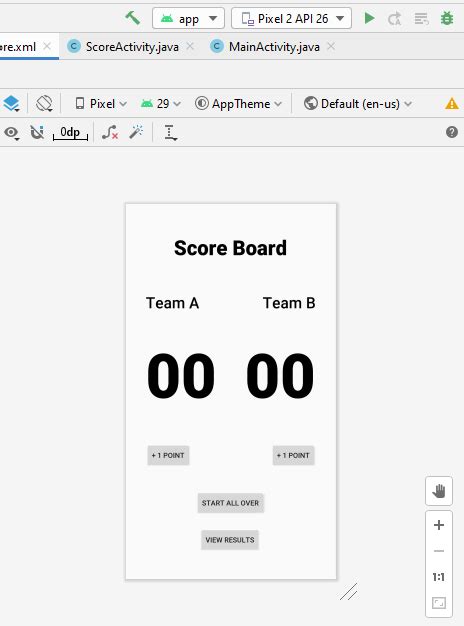 Build A Simple Score Counter App With Java By Akinremi Bunmi Medium