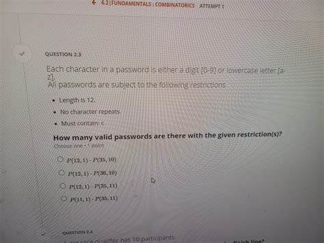 Solved Fundamentals Of Logic Combinatorics Please Answer