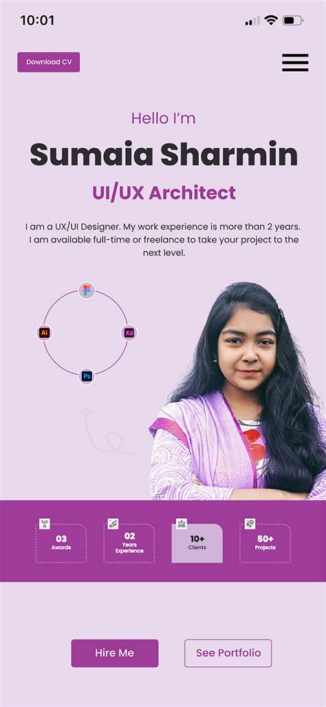 Portfolio Design Ui On Behance