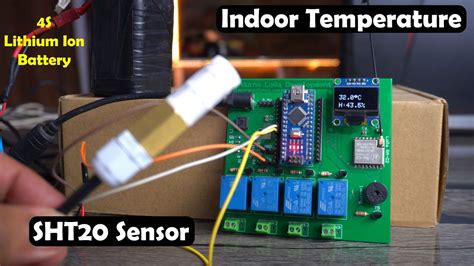 Sht20 Temperature And Humidity Sensor Arduino Measure Atmospheric