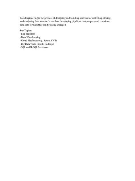 introduction to data engineering pdf