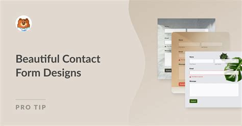 7 Contact Form Designs You Can Steal For Inspiration