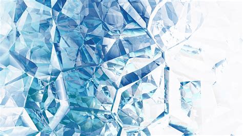 파란색과 흰색 추상 크리스탈 배경 이미지 Uidownload