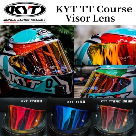 Kyt Ttttc Course Visor Revo Lens Fit Lens For Kyt Ttttc Course Kyt
