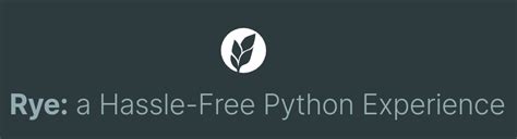 Rye For Python Red And Green