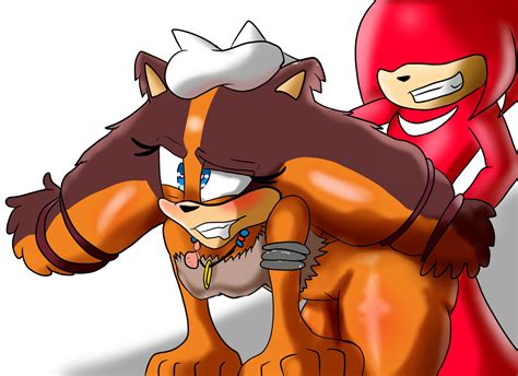 Rule 34 2020 Female Knuckles The Echidna Mobian Species Sega Sex From Behind Sonic Series