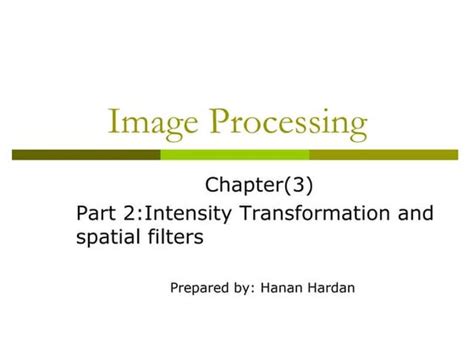 5 Gray Level Transformation Ppt