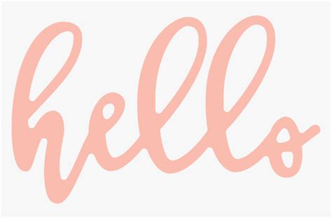 Hello Svg Cut File Free Hello Svg HD Png Download Kindpng