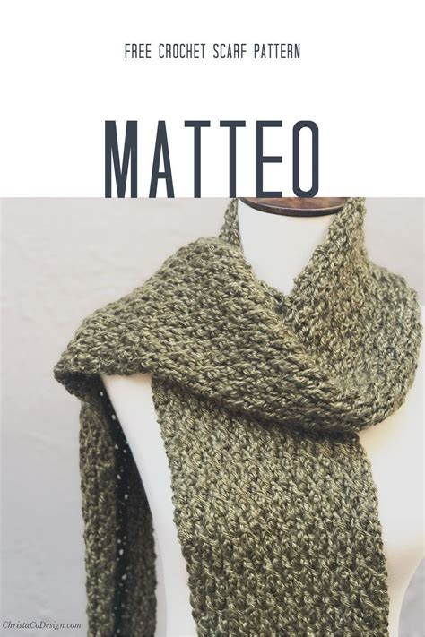 Matteo Scarf Pattern Artofit