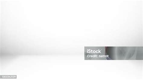 빈 회색 스튜디오 룸 제품을 표시하기위한 배경으로 사용 흰색 배경에 대한 스톡 벡터 아트 및 기타 이미지 흰색 배경 흰색 스튜디오 촬영 Istock