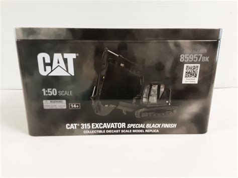 Cat 315 Excavator Special Black Finish
