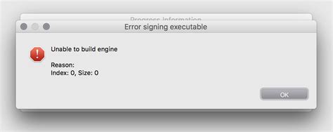 Error Signing Ios App Unable To Build Engine Index 0 Size 0 Solved Bugs Defold Game