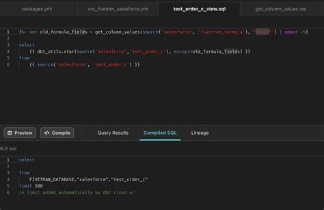 dbt utils get column values should use the relation object it s given