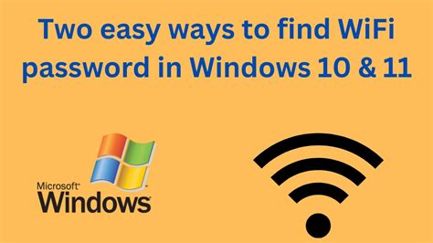 How To Find Wifi Password On Windows 10 And 11 2 Easy Methods May 27 2023 Tech Backend