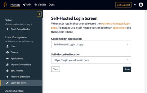 Creating Low Code User Management And Login Box Customizations Authress Knowledge Base
