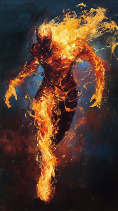 Monster Fire Elemental A Living Inferno Fantasy I Sci Fi I Books I