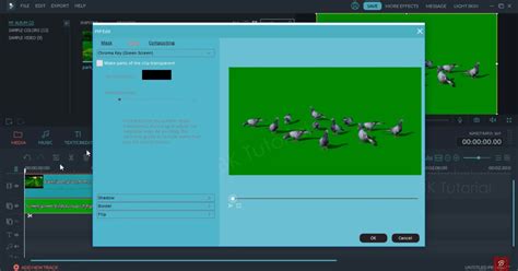 green screen vfx effect in filomra by bk tutorial bktutorial