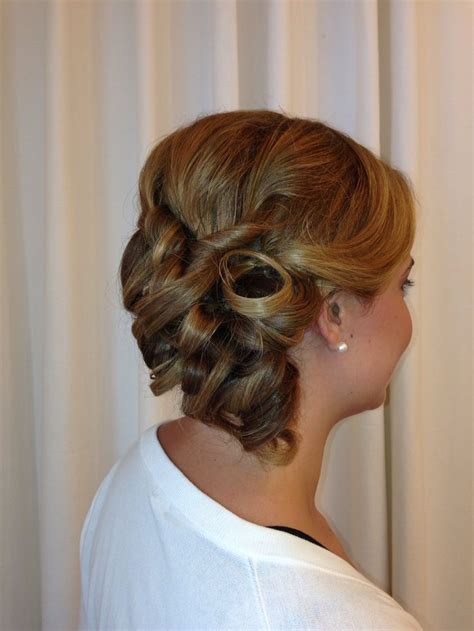 Bridesmaid Side Chignon By Lisa Wetherbee At Salon Bogar Side Chignon