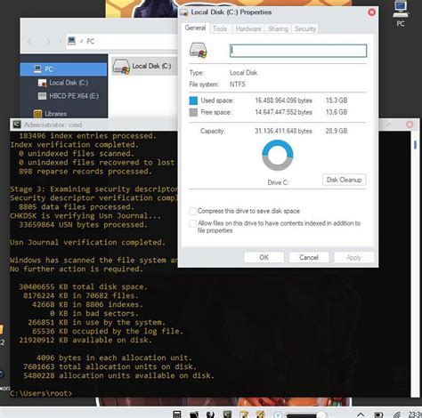 Windows 10 Calculate Bad Used Space Windows 10 Forums