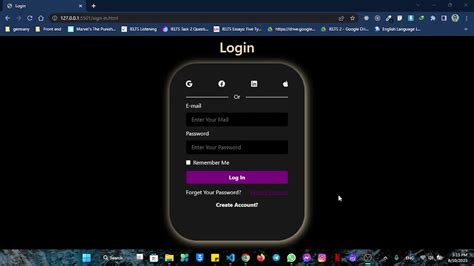 Signup Signin Regex Html5 Css3 Bootstrap5 Javascript Ahmed Mustafa