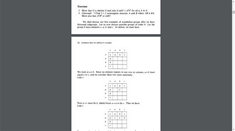 How To See Significance Of Non Singular Matrices In An Exercise In