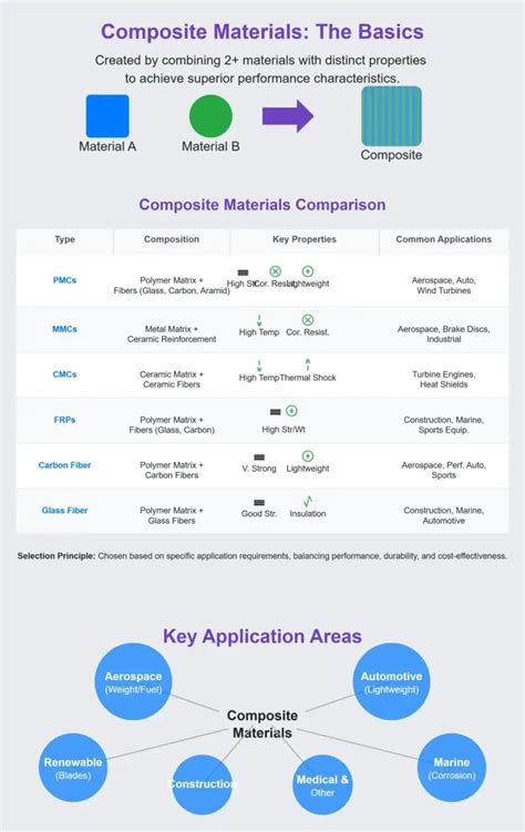 Understanding Composite Materials Types Components And Uses Mfg Shop