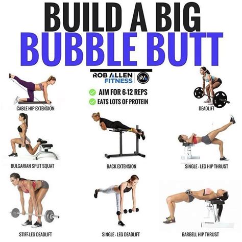 Workouts For Bigger Butts Workout Routine For Bigger Glutes How To