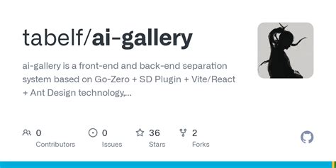Github Tabelf Ai Gallery Ai Gallery Is A Front End And Back End Separation System Based On Go