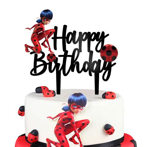 Miraculous Ladybug Wiki Edible Birthday Cake Topper Happy Birthday My Xxx Hot Girl