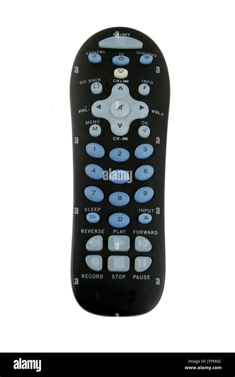 Program Entertainment Isolated Channel Remote Control Button Dvd Remote Stock Photo Alamy