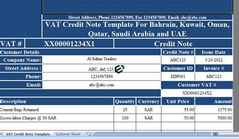 Tag How To Make Credit Note In Excel Download Excel Resources