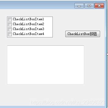 C CheckBox CheckedListBox 复选框 复选框列表 c checkedlistbox CSDN博客