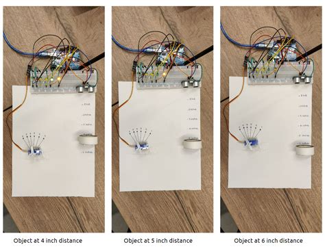 Ultrasonic Distance Measurement With LED And Servo Motor IAAC BLOG