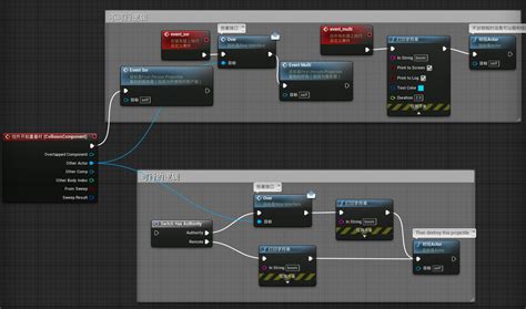 可乐的ue4学习笔记（十三）—关于联机的一些坑2ue Beginoverlap Client Server Csdn博客