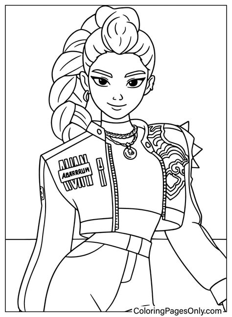 30 Kpop Demon Hunters Coloring Pages Free Printable Pdf And Online Coloring