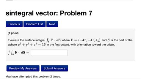 Solved Evaluate The Surface Integral Integral S F DS Where Chegg Com