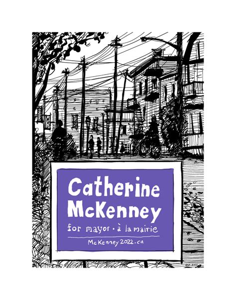 Catherine Mckenney For Mayor Sign — Colinwhiteca