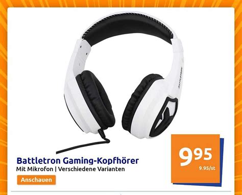 Battletron Gaming Kopfh Rer Angebot Bei Action