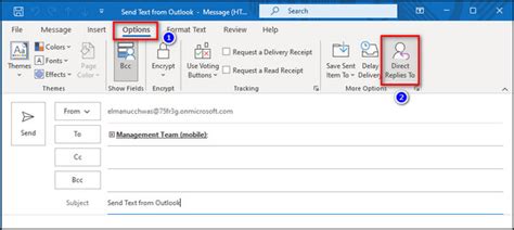 Send Text From Outlook Send Receive SMS In Outlook