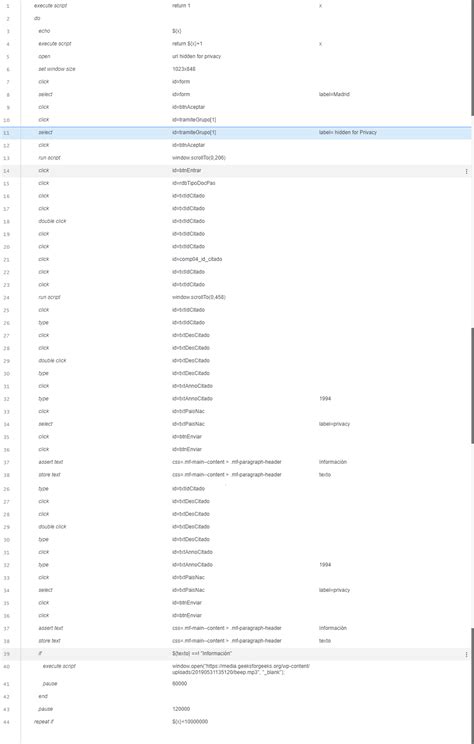 How To Continue With The Script Even If I Have Errors In The Selenium
