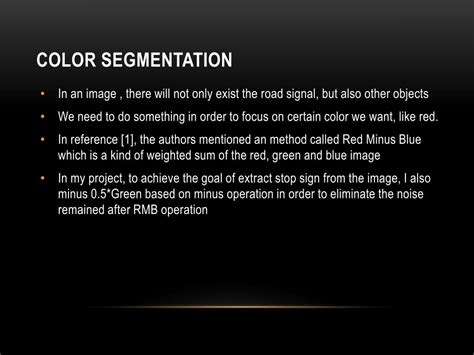 Ppt Traffic Sign Recognition With Color Image Powerpoint Presentation Id1106722